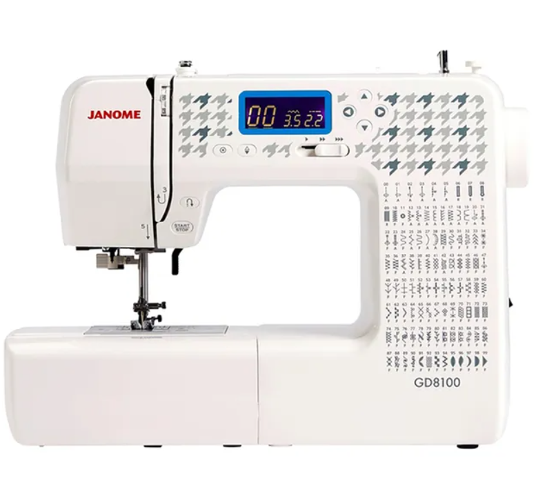 Janome - GD8100 Sewing Machine - 100 Stitches - Sewing & Embroidery Machines